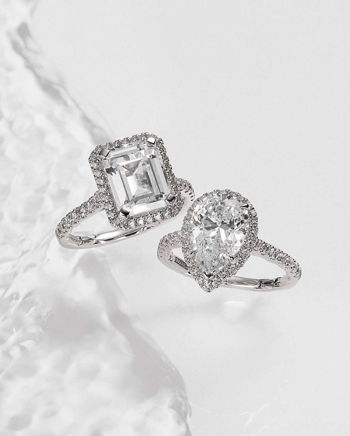 Stackable Engagement Rings & Diamond wedding Bands at A.JAFFE